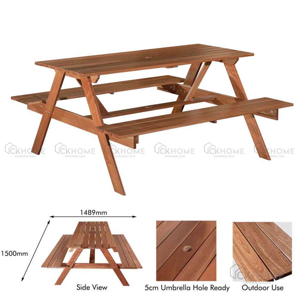 Sunrise Garden Bench Set | CKHOME2U